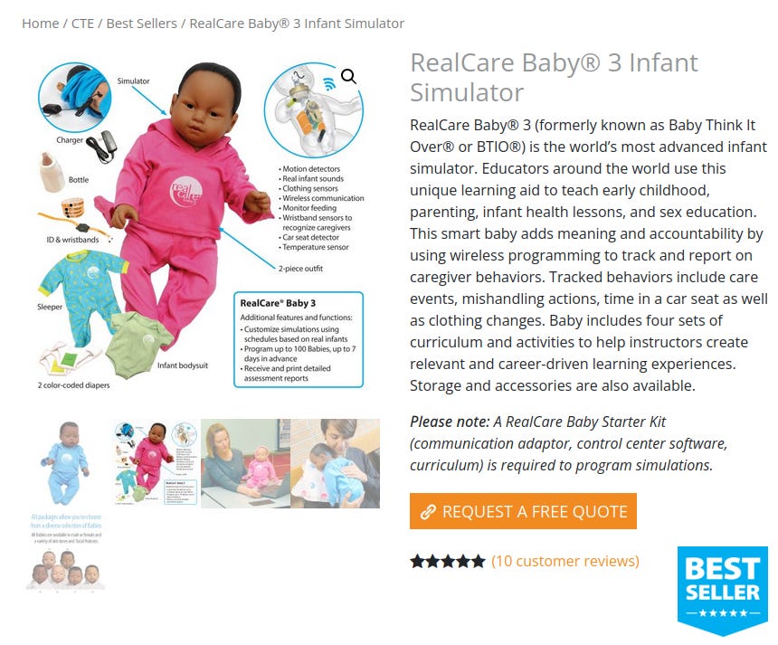 The infant simulator fiasco - by Emil O. W. Kirkegaard