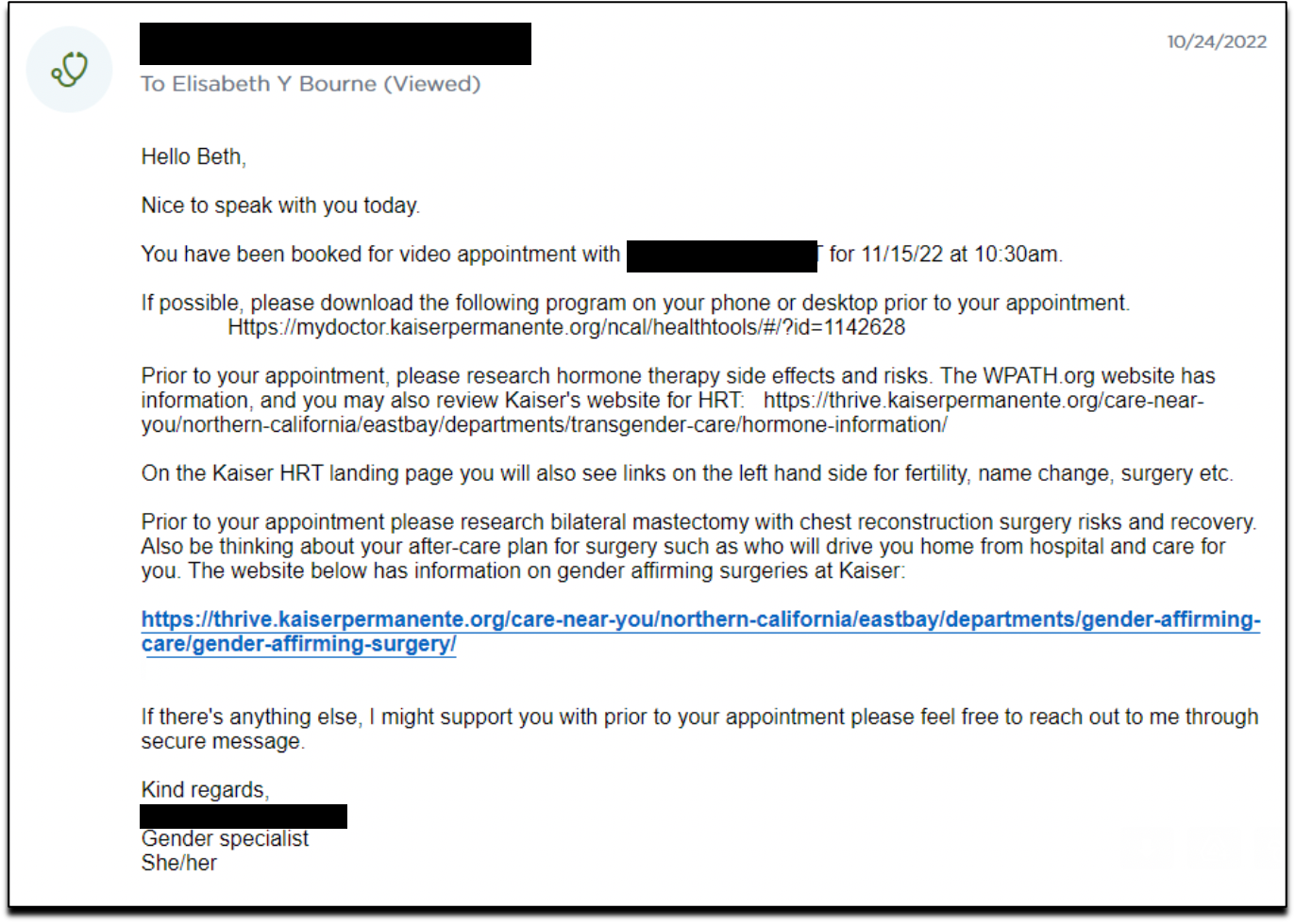 I Pretended To Be ‘Nonbinary’ To Expose a Medical Scandal at Kaiser ...