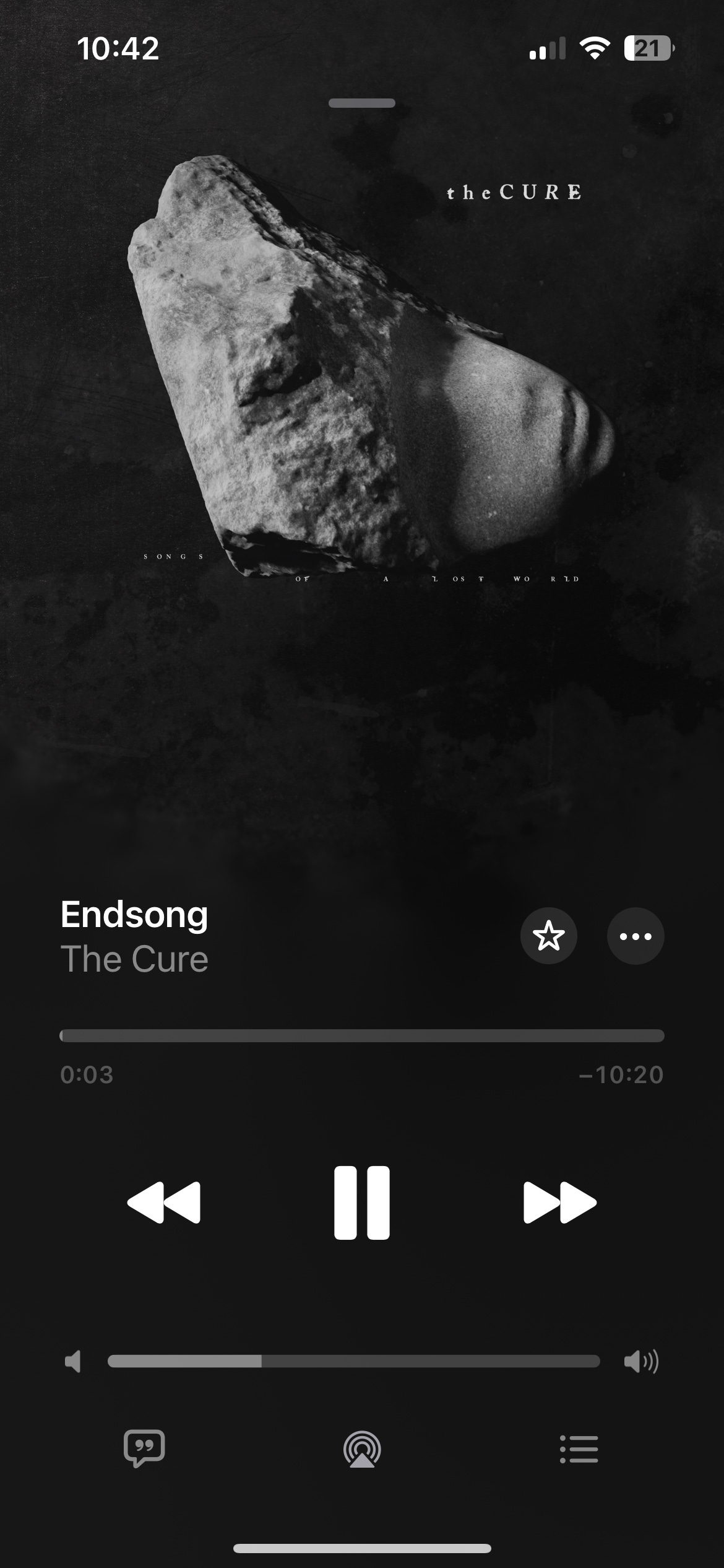 The Cure - Songs Of A Lost World - albums200’s Substack