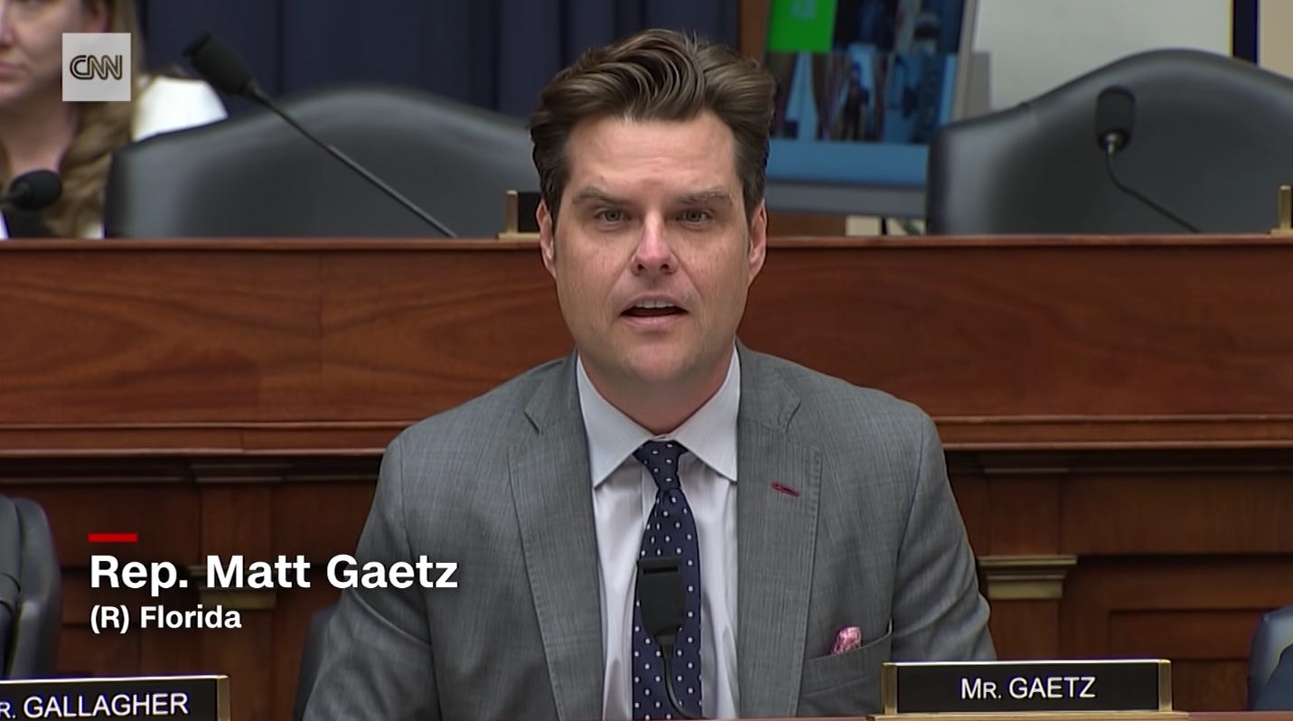 Rep. Matt Gaetz's "Prayer in School" bill is an unconstitutional hot mess