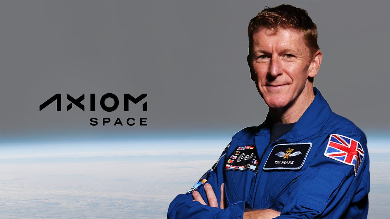 Axiom Space Welcomes British Astronaut Tim Peake to its Astronaut Corps