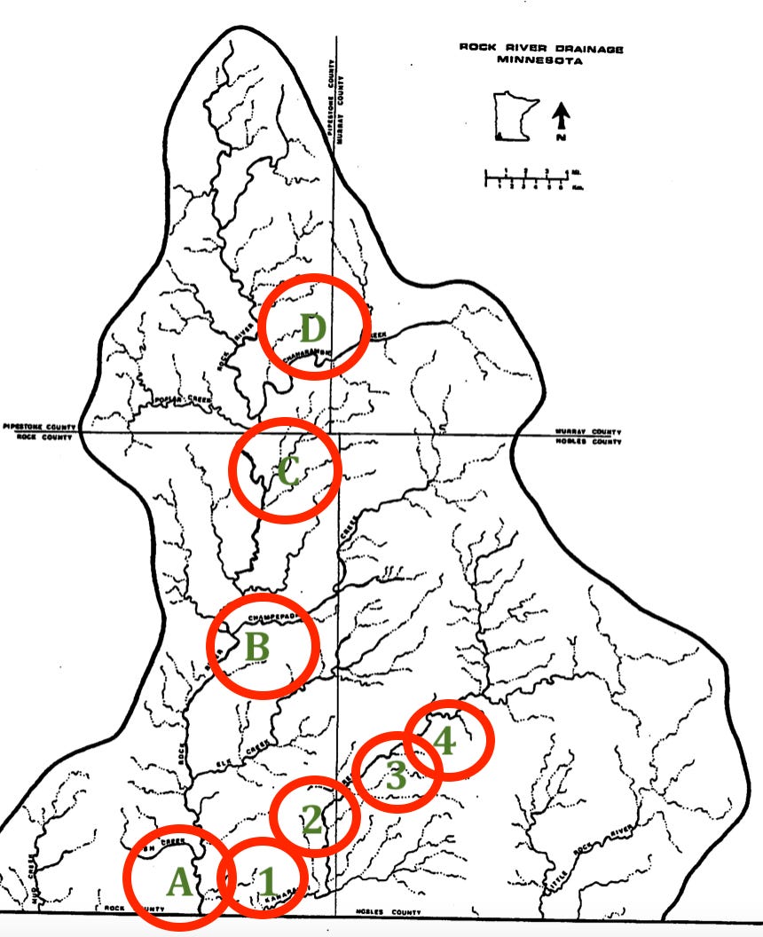 Ancient Campsites and Travel Corridors - by George Shurr