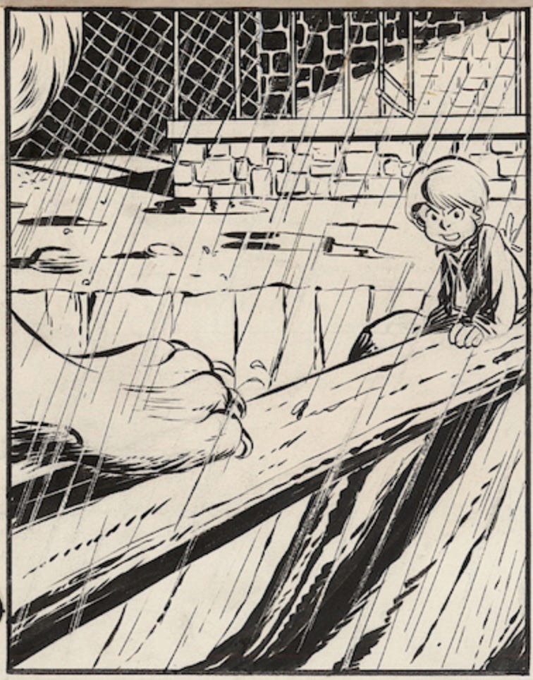 Truly Wordless Comic Panels - Hal Johnson Books