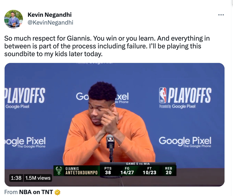 Don't Rob Us of "Failure" - by Ethan Strauss