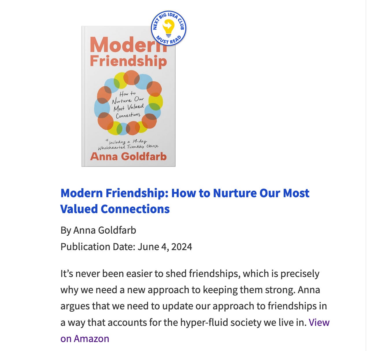 Friendship Explained: The Vexing Problem of the Medium Friend, per the NYT