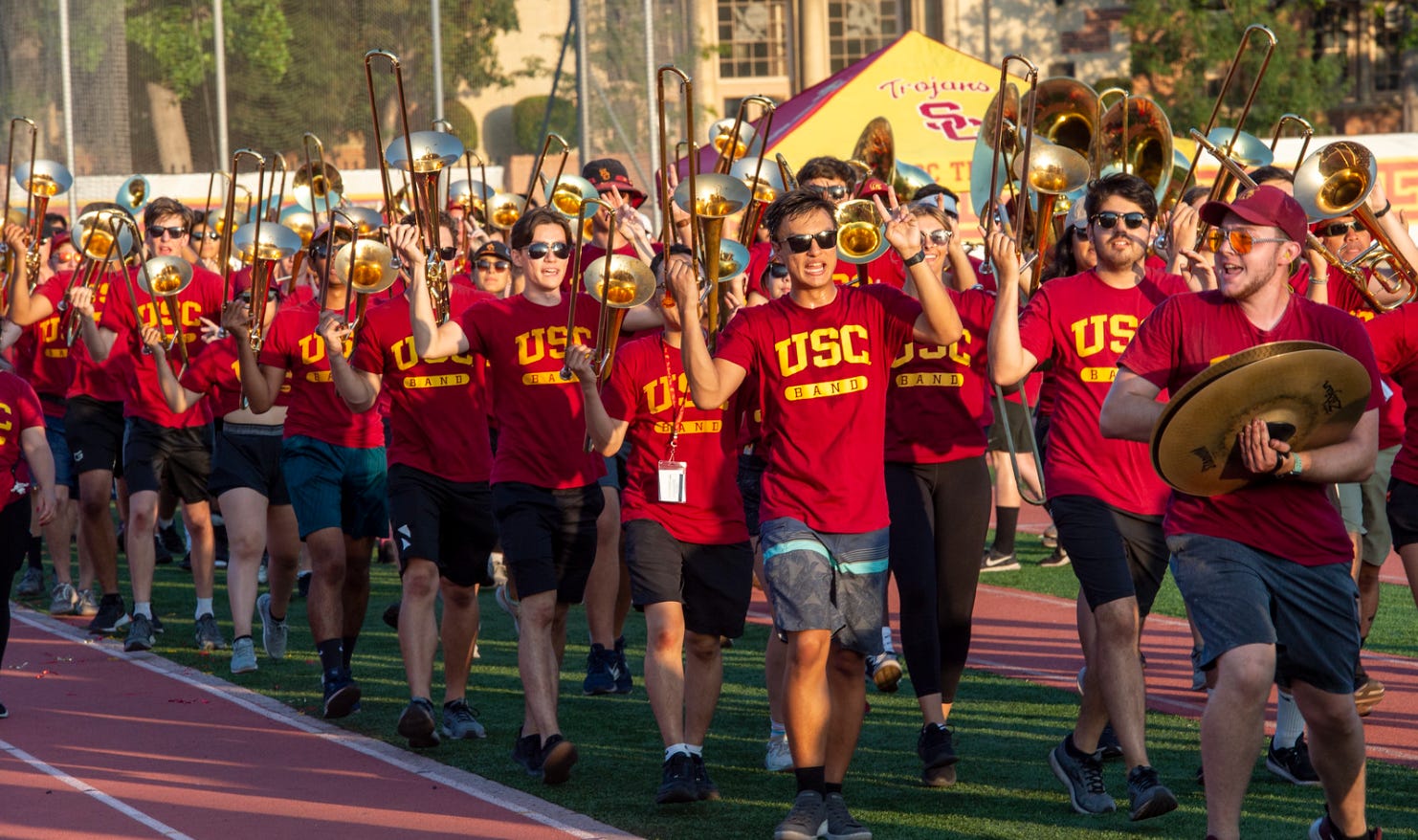 Inside The Trojan Marching Band