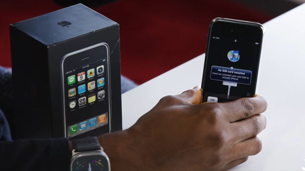 A YouTuber bought a sealed first-gen iPhone for $42,000 – and opened it