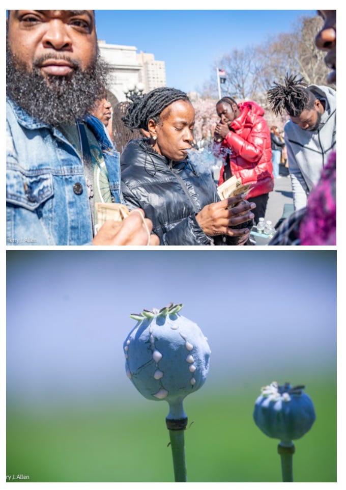 Illegal drugs / legal racism - by Terry J. Allen