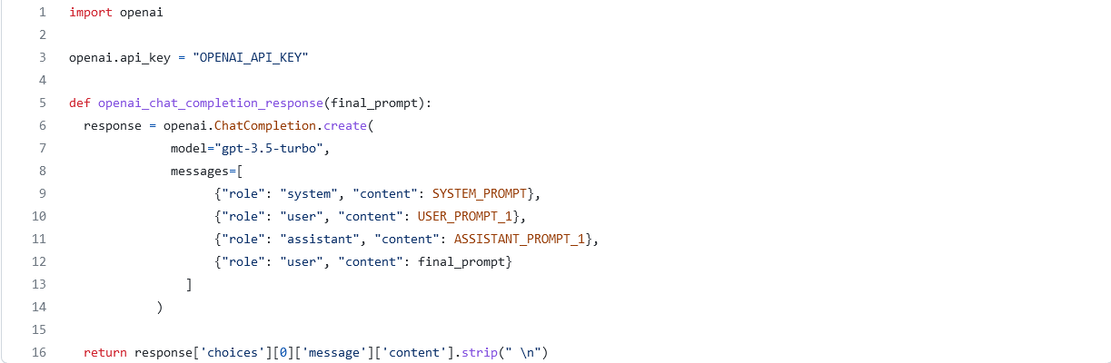 Zero Shot Named Entity Recognition Using Openai Chatgpt Api