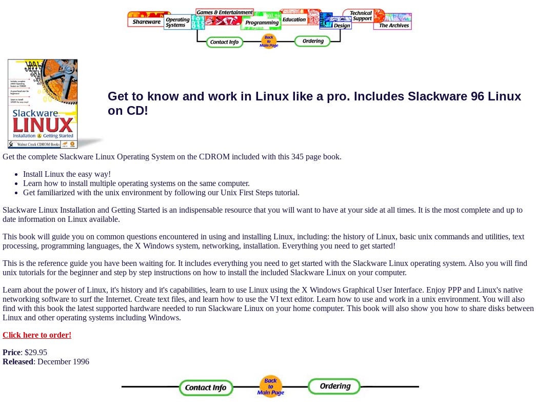 The History of Slackware - by Bradford Morgan White