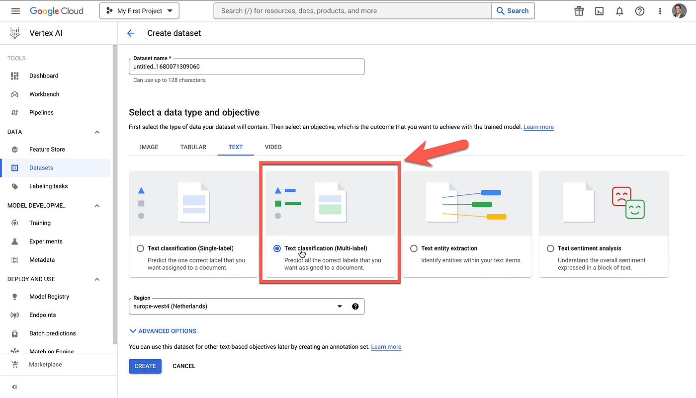 Multi-Label Text Classification With Google Cloud Vertex AI