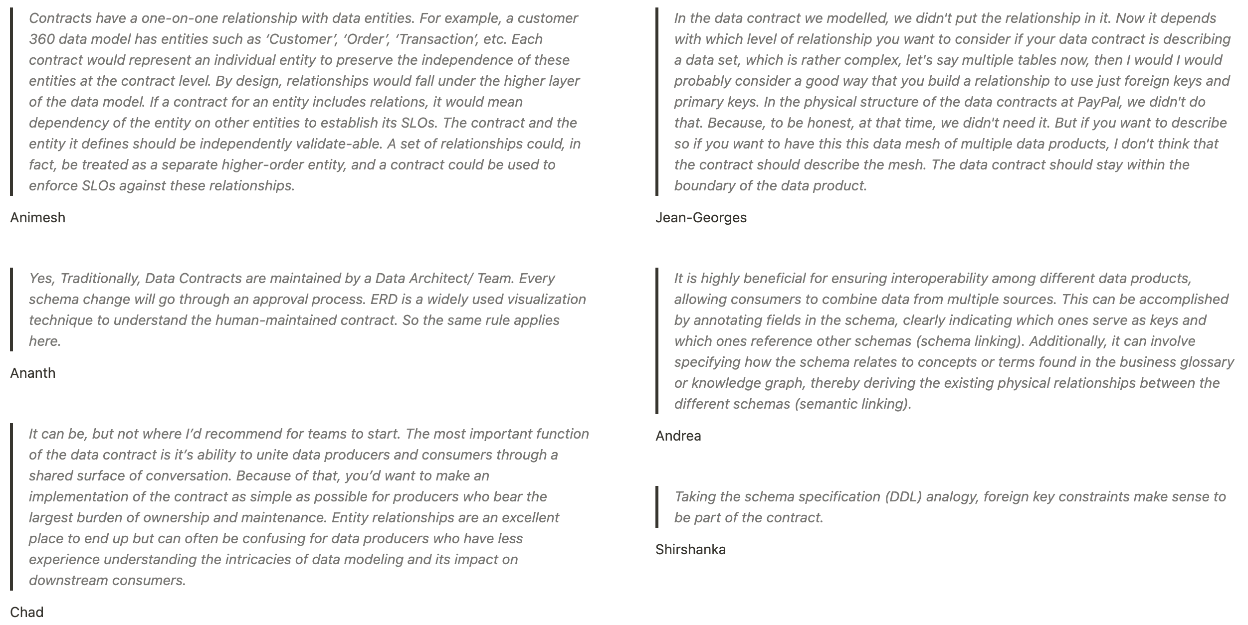 Practical Data Contracts: First-Hand Insights from 9 Data Experts