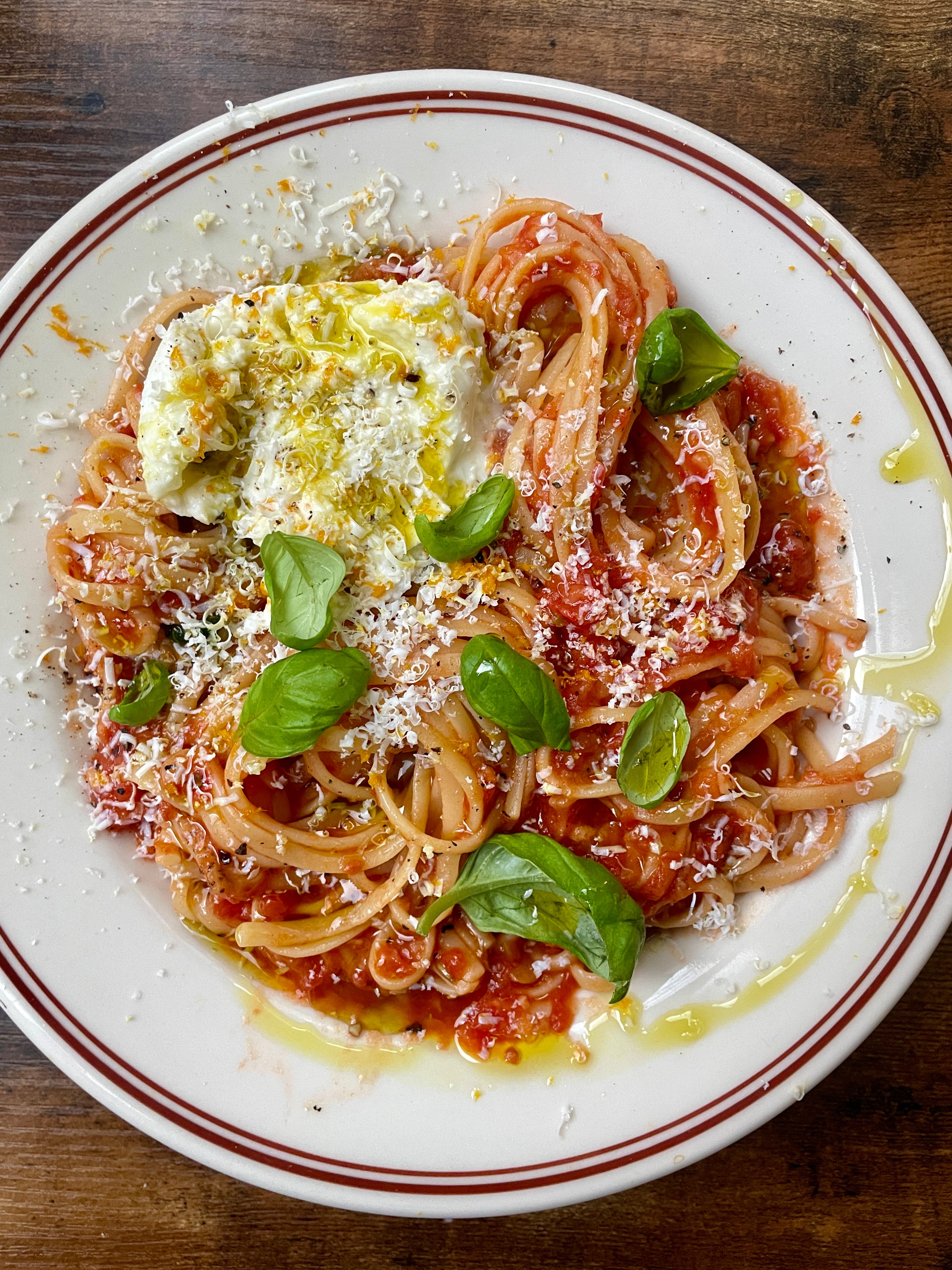 DINNER TO SHARE - 'NDUJA CHICKEN PARM, AUBERGINE RAGU AND BLOOD ORANGE ...