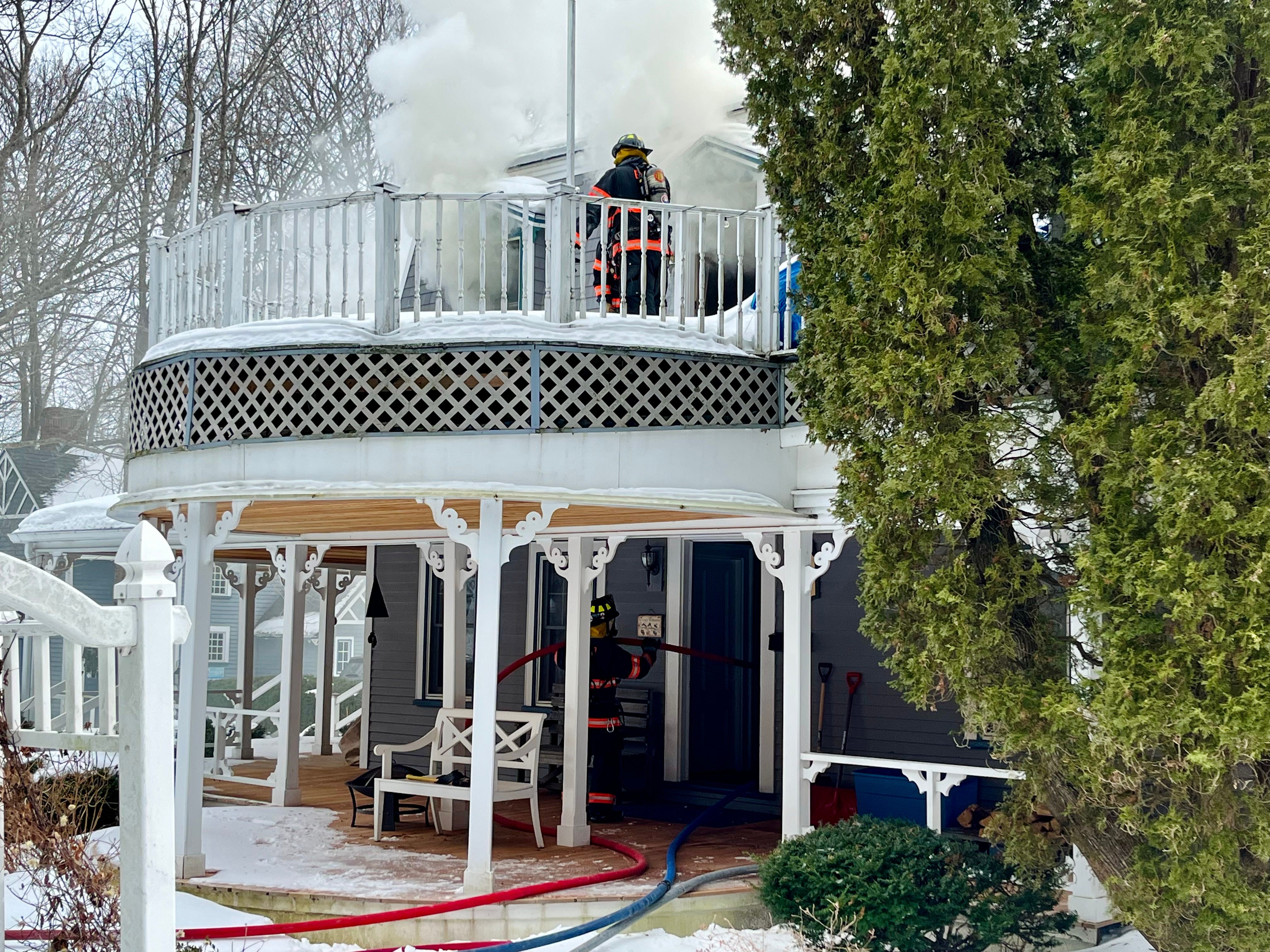 Bar Harbor Battles Three-Alarm Fire at Historic Downtown Home – Bar ...