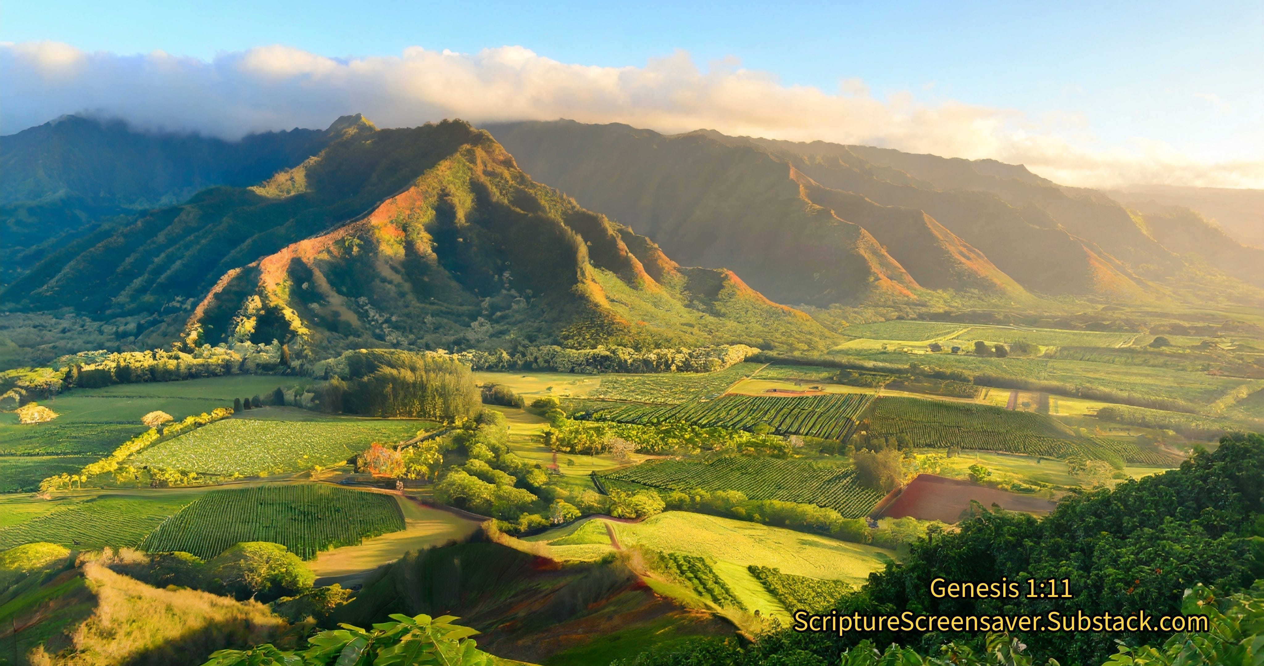 May We Hear His Voice... - Scripture Screensaver