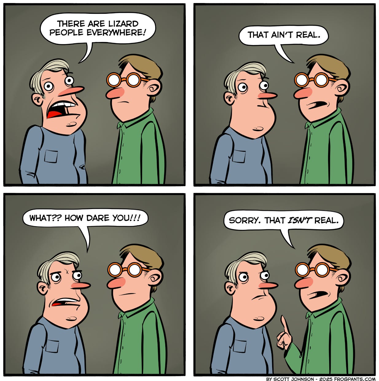 Comic: "Using Your Words" - by Scott Johnson