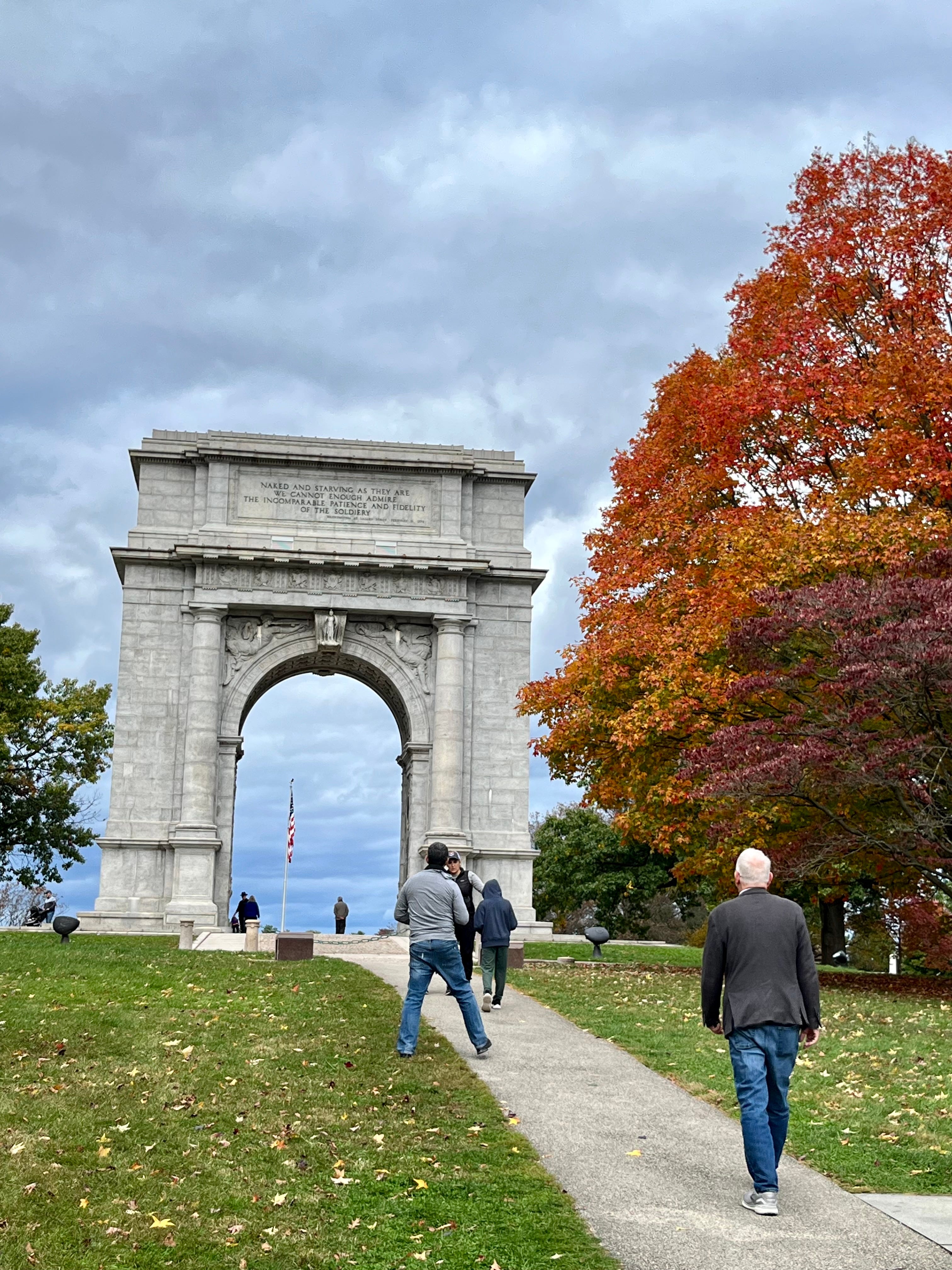 Relearning history at Valley Forge - by Karen Cummings