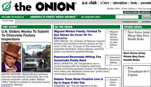 20 years ago, The Onion turned the screws on Willy Wonka