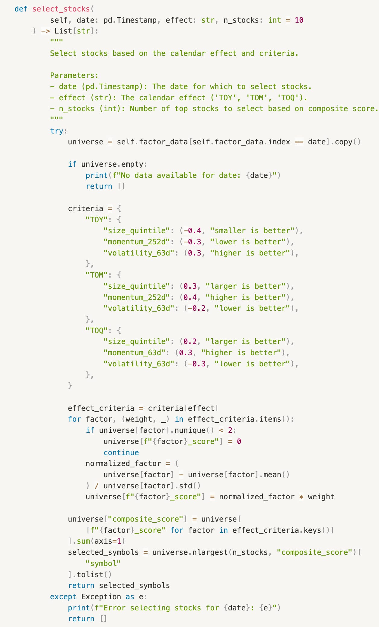Calendar Anomalies: Quantitative Strategies for Consistent Alpha