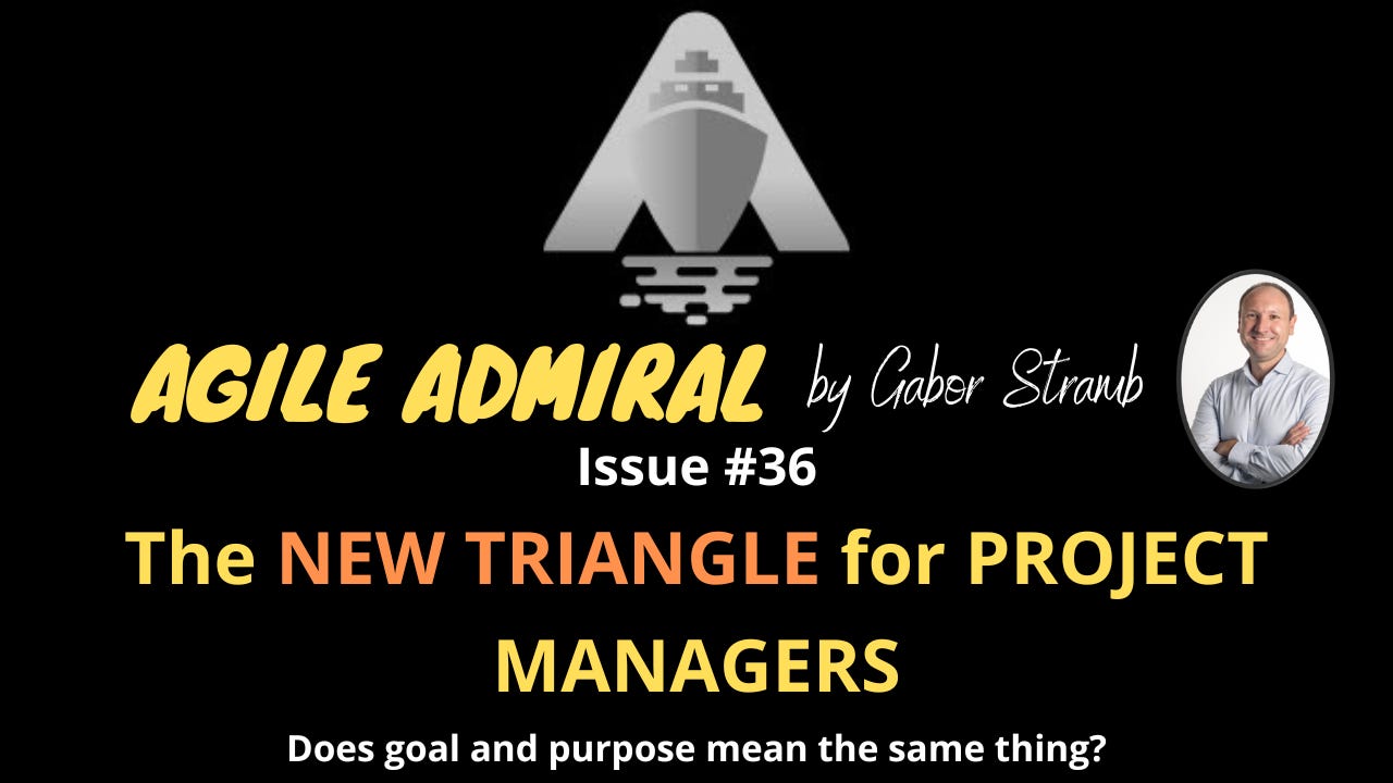 The NEW TRIANGLE for PROJECT MANAGERS