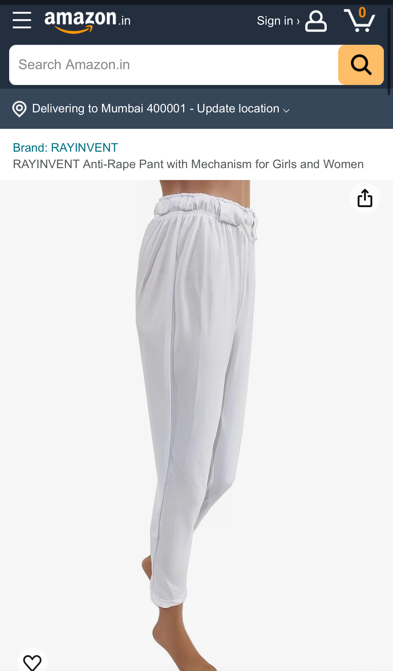For Sale: European "Rape" Pants - by Dr Margaret Aranda