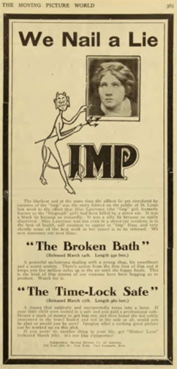 The Rise and Fall of the Biograph Girl — the First Movie Star