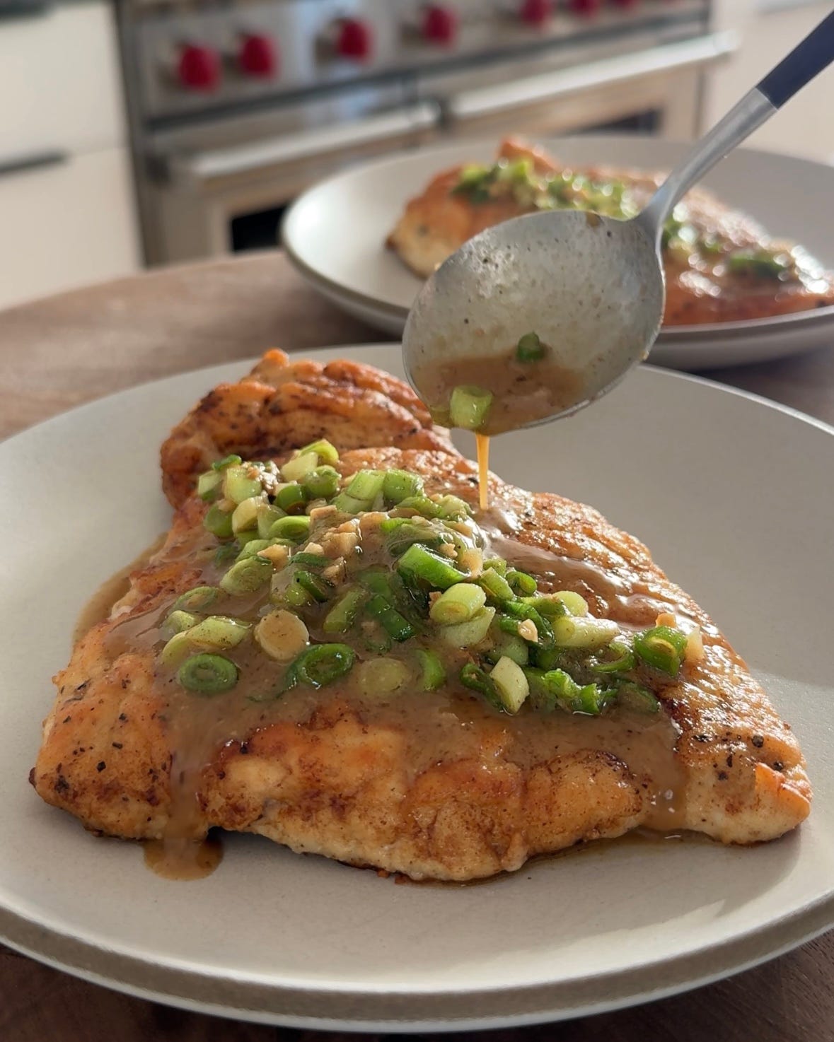 Miso Scallion Chicken - by Maxine Sharf - Maxi's Kitchen