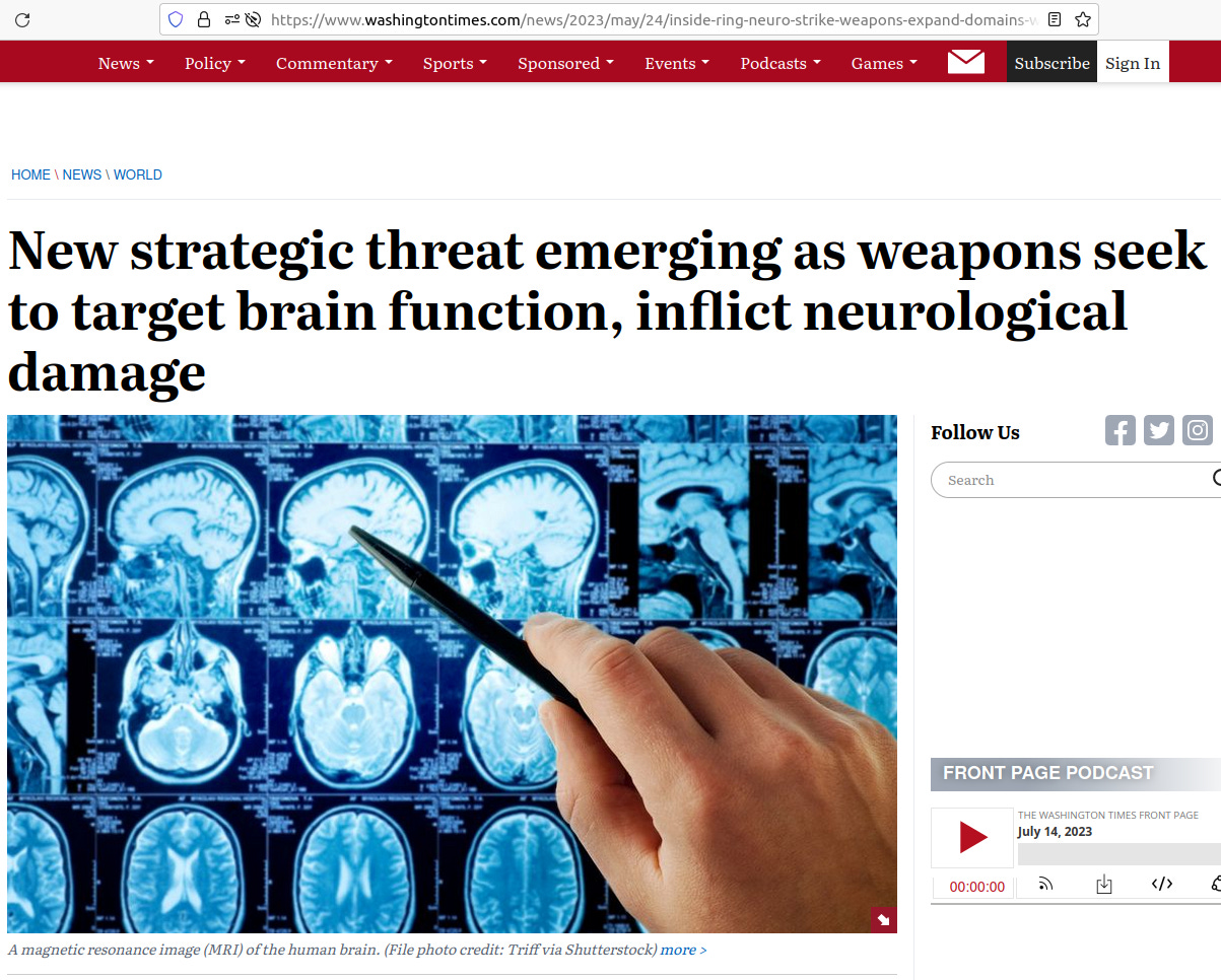 Literature: Unconventionally Acquired Brain Injury (UBI)