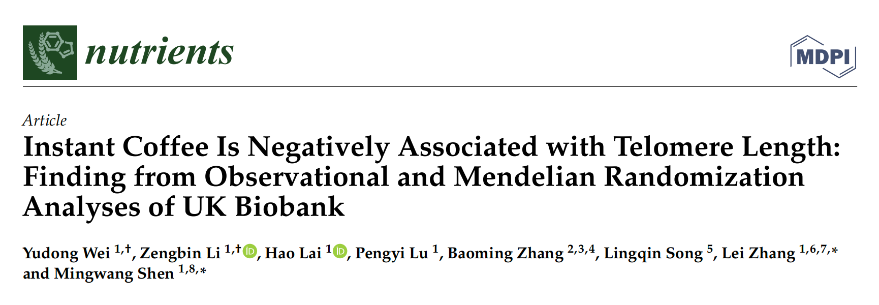 Instant Coffee May Accelerate Aging, Study Finds