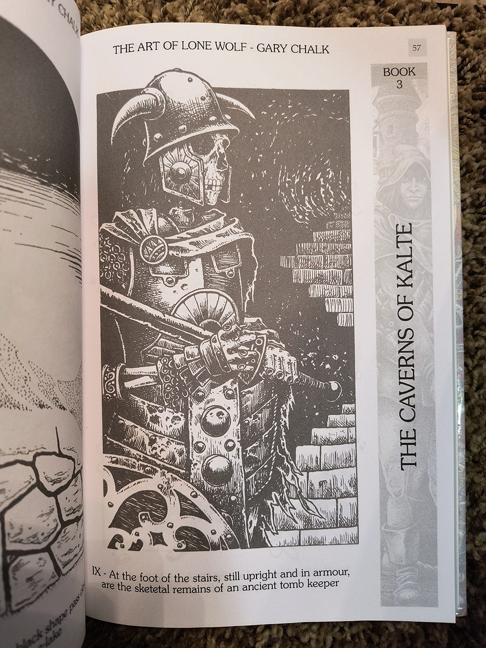 "The Art Of Lone Wolf" by Gary Chalk - by J.Q. Graziano