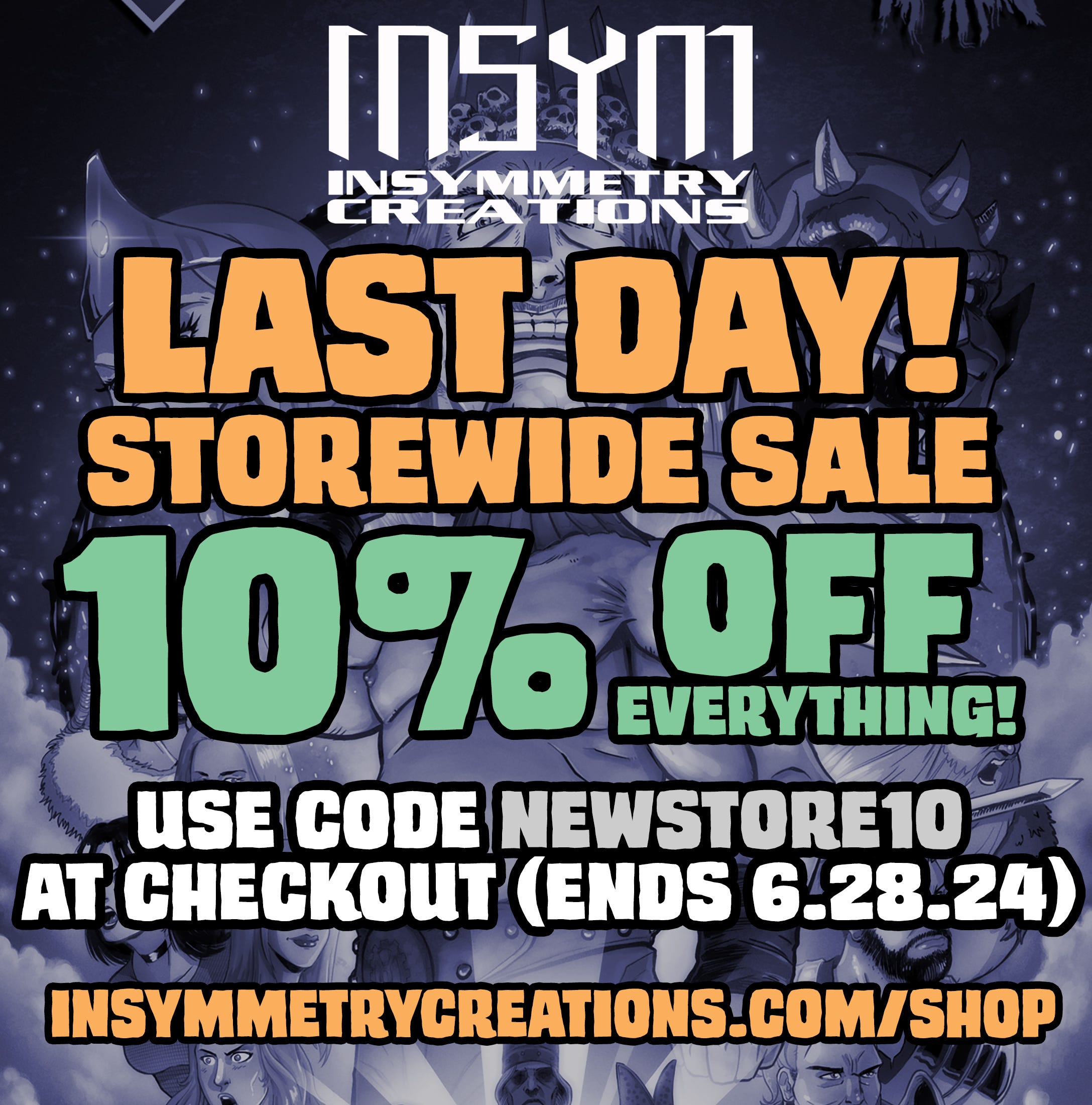 LAST DAY for our STORE sale + the DEBUT of 'What are WE consuming?'