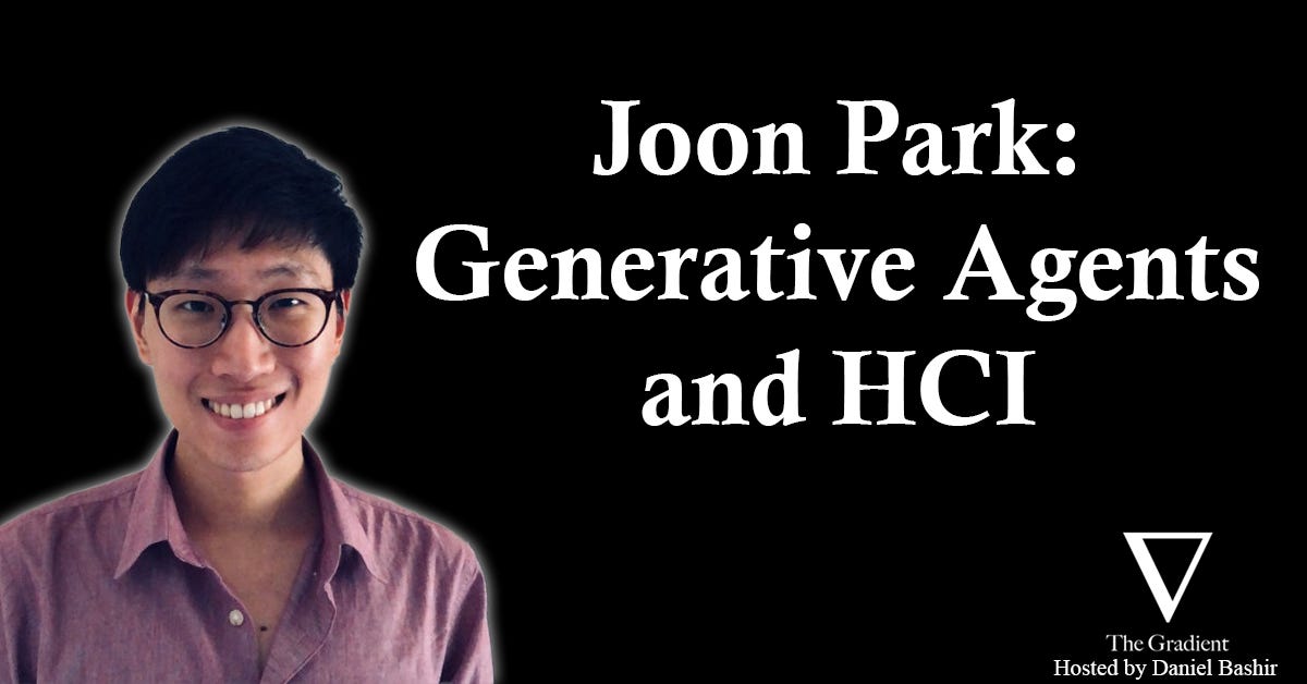Joon Park: Generative Agents and Human-Computer Interaction
