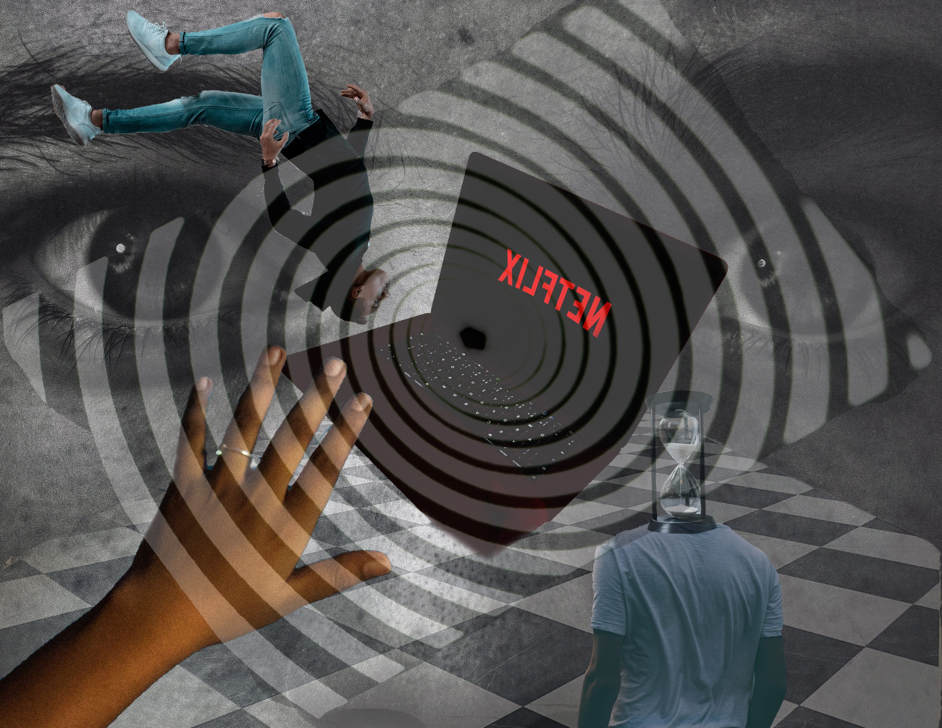 The Vortex - CollageDropArt’s Substack