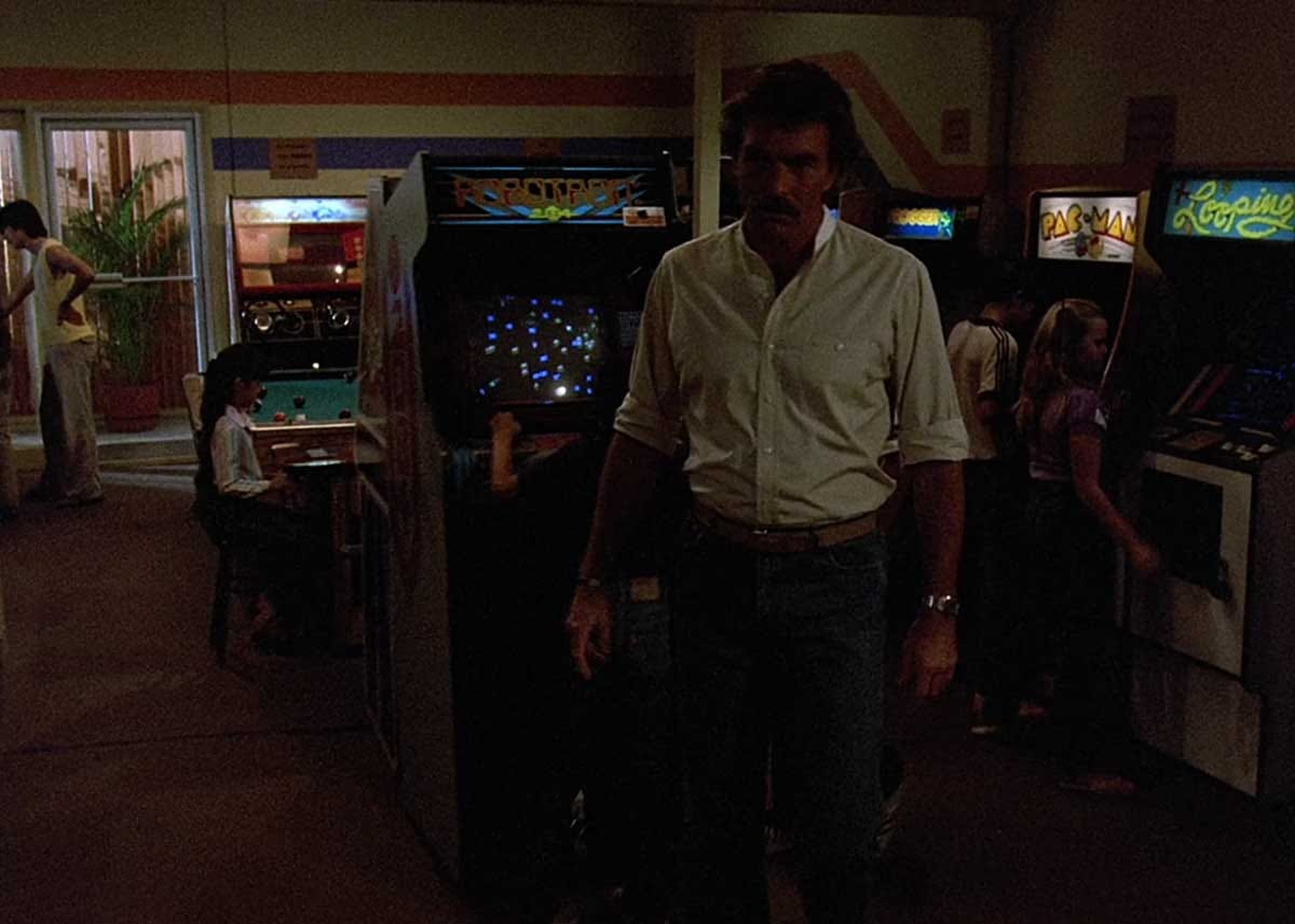 Retro Arcade Games on Magnum PI - The Retroist