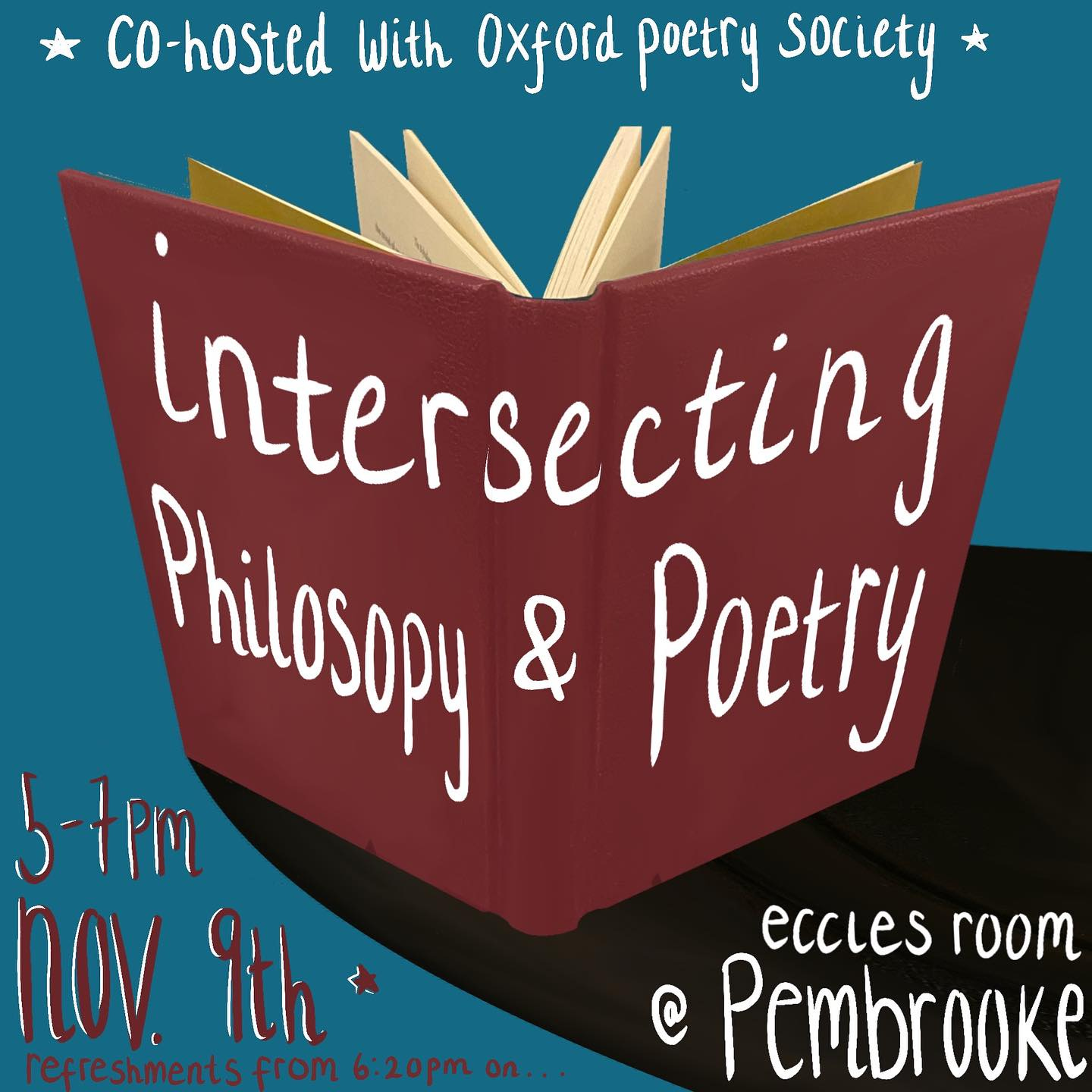 upcoming event intersecting poetry & philosophy