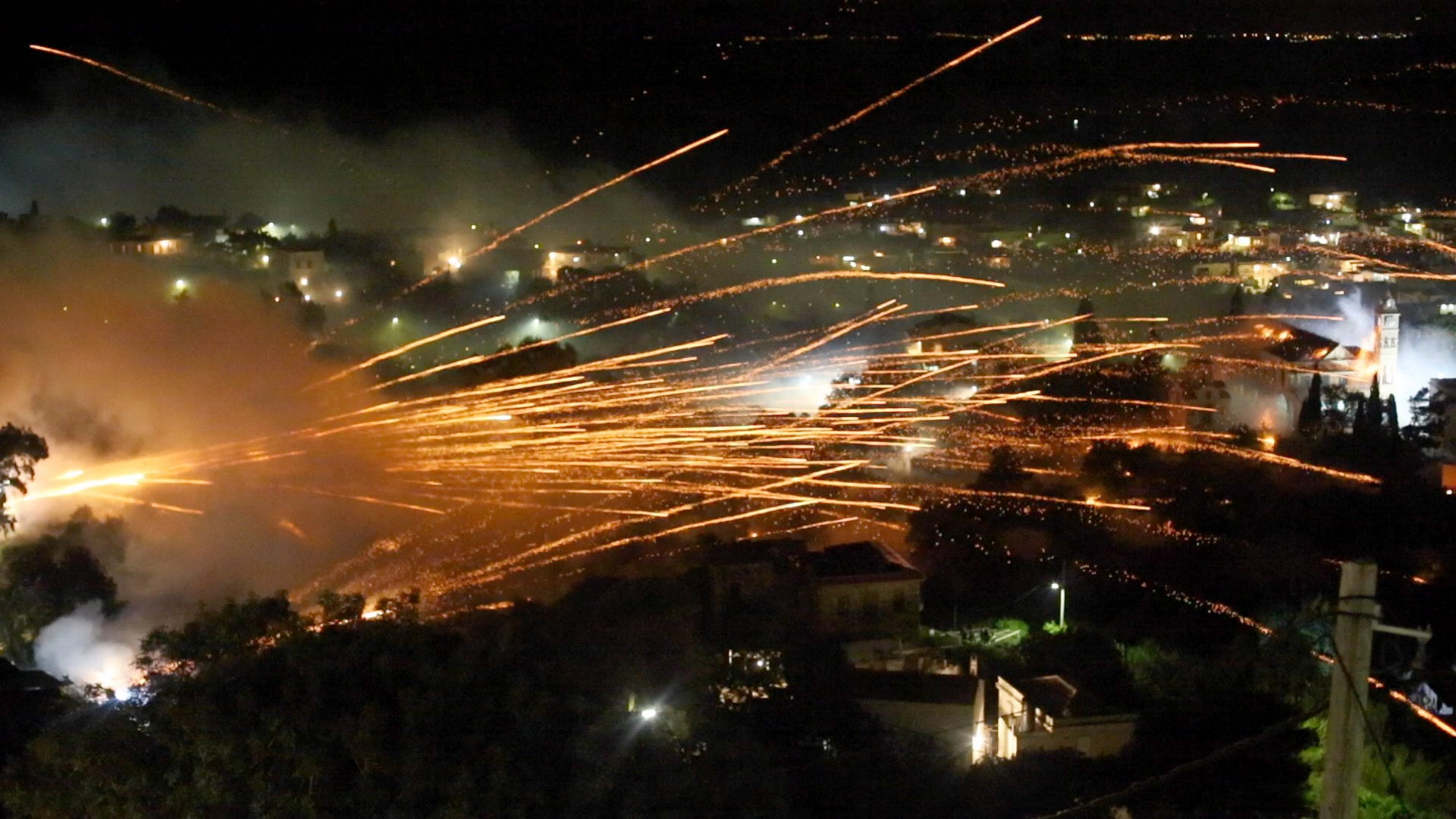 This Breathtaking Greek Fireworks Battle Puts Your July 4th to Shame