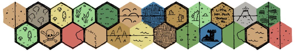 Top 10 Hex Kit Tile Packs - by Exeunt Press