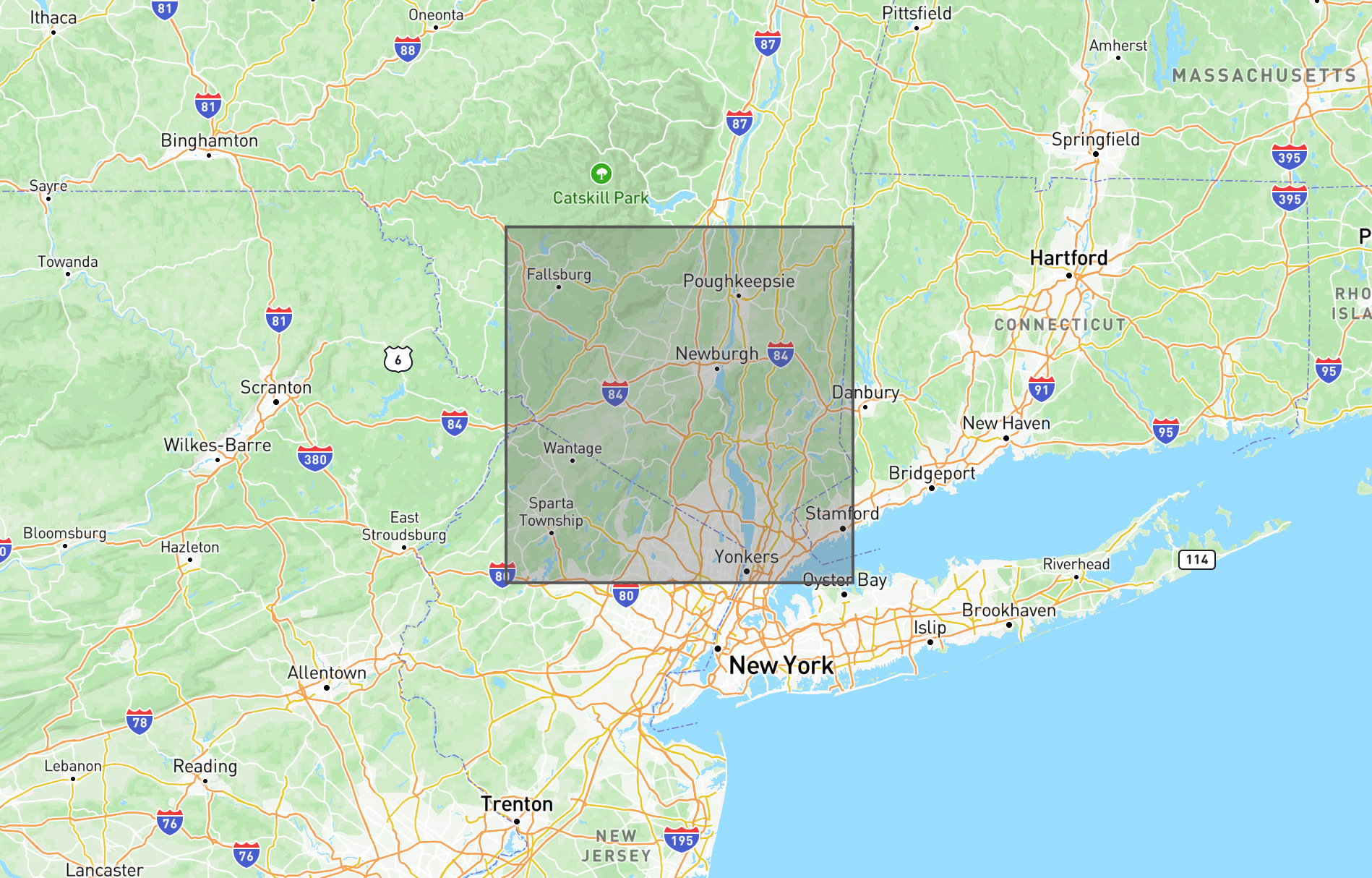 A climate change dashboard for the Hudson Valley