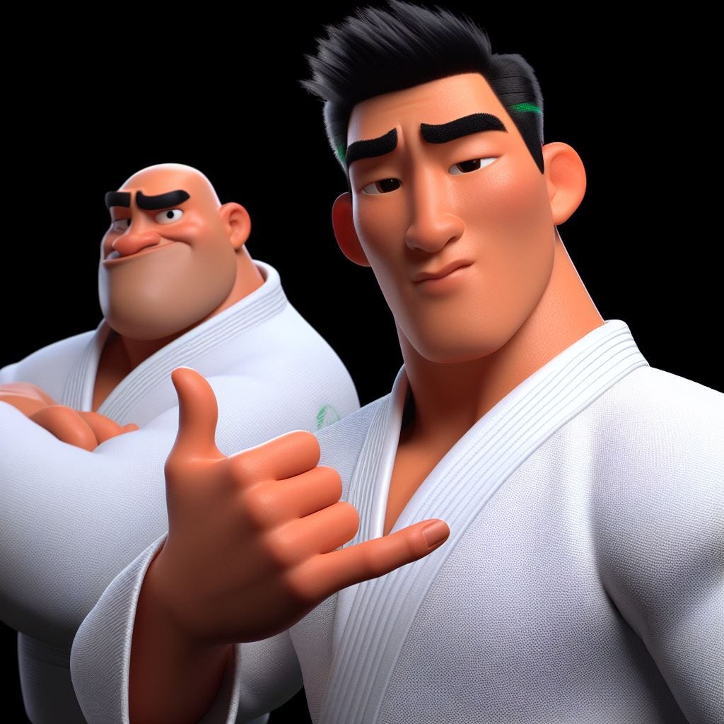 The Jiu-Jitsu Alphabet -32 body parts you can use for connection