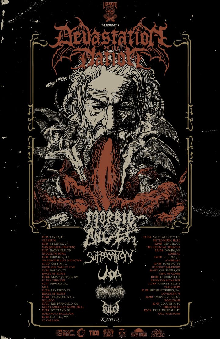 Devastation on the Nation Tour 2024 - Metal Connect
