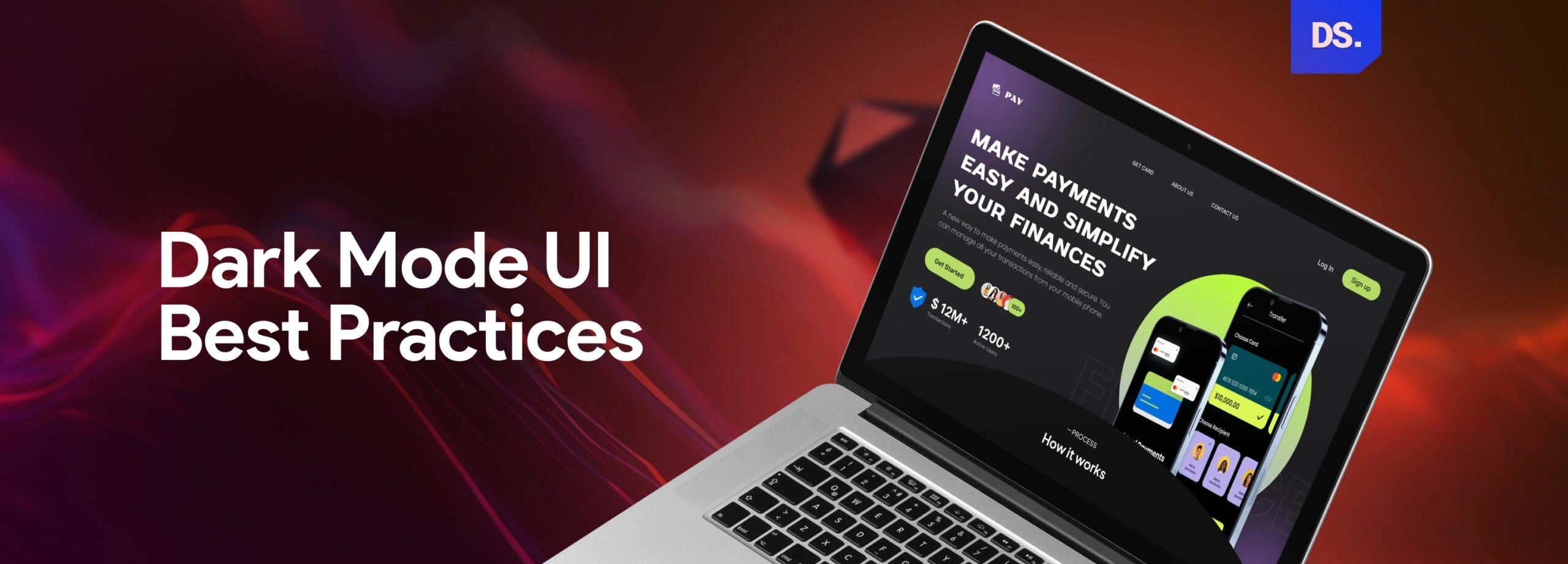 Dark Mode UI Design Best Practices - Figma Flow
