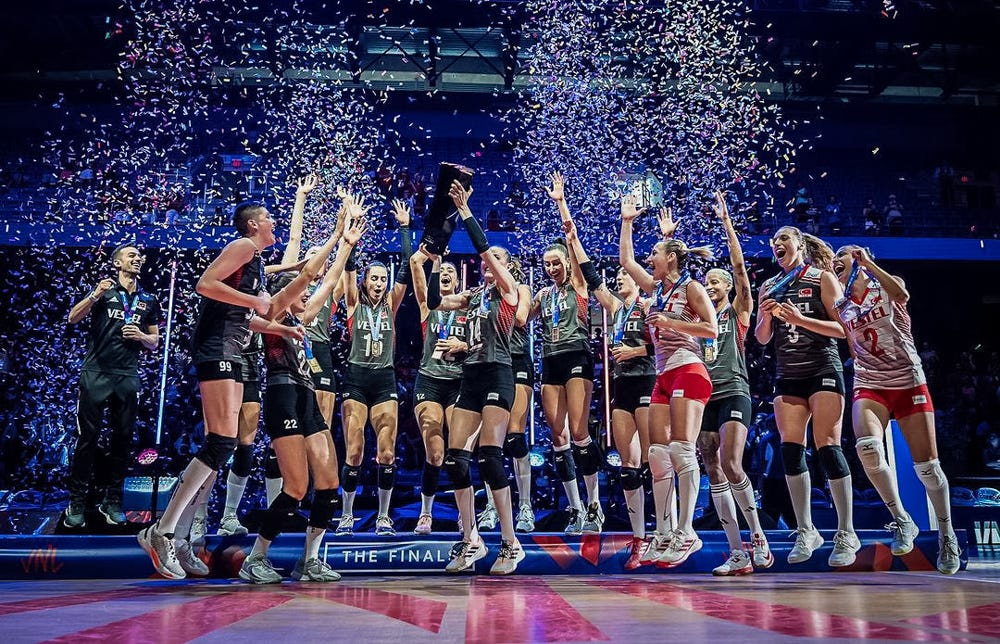 More than a game: Turkish women’s volleyball champs become symbols, scapegoats