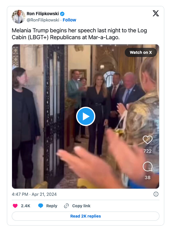 Melania's Art of the Grift - by Ron Filipkowski - Meidas+