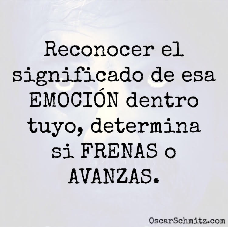 Reconocer el significado de esa emoción