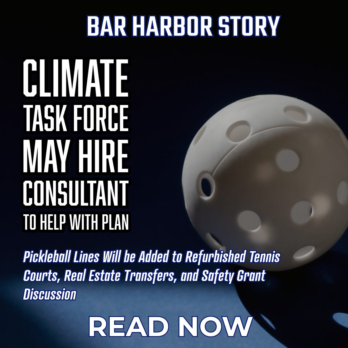 Climate Task Force May Hire Consultant to Help With Plan
