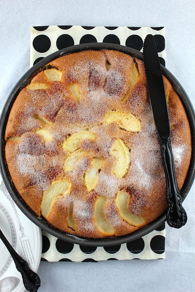 2 French Apple Cakes - Life's a Feast by Jamie Schler