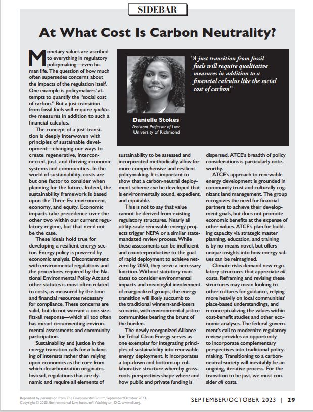 Depoliticize to Decarbonize - by Joel B. Stronberg