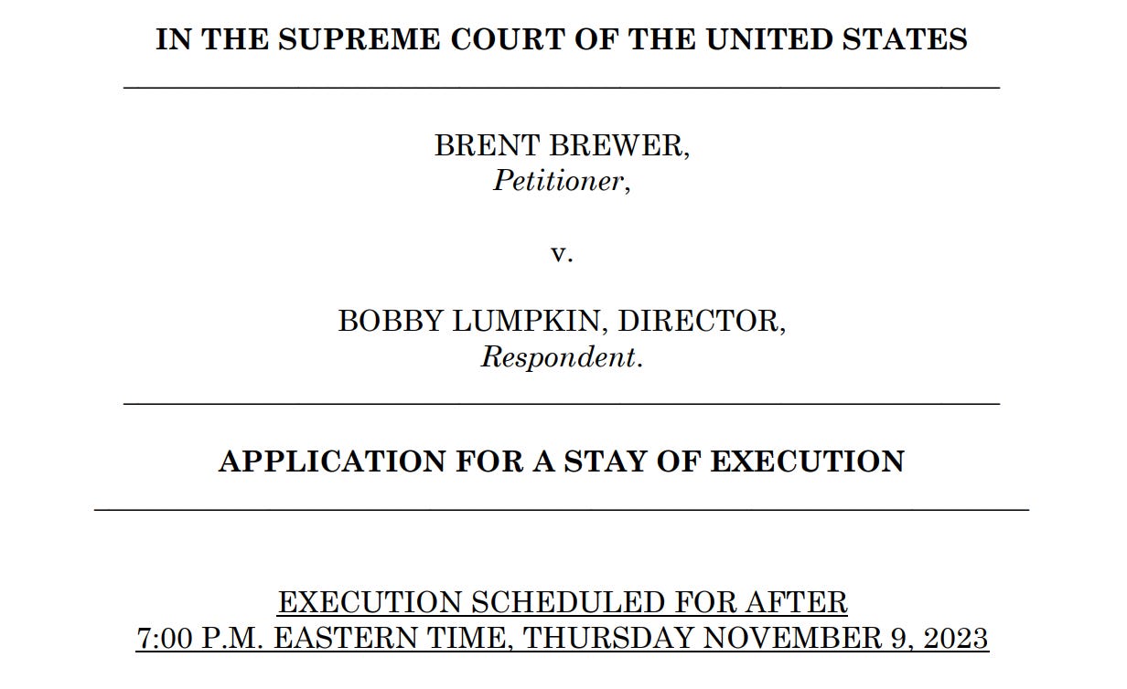 Texas said Brent Brewer was too dangerous to live. Thirty-two years ...