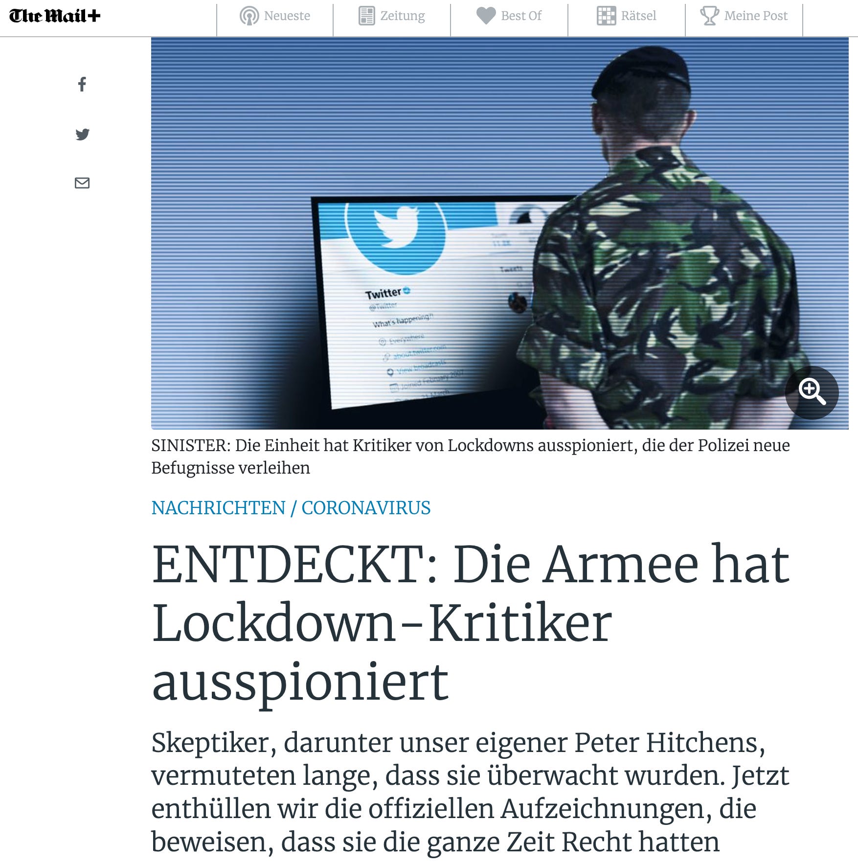 UK - Ein weiteres Beispiel warum Geheimdienste abgeschafft werden müssen