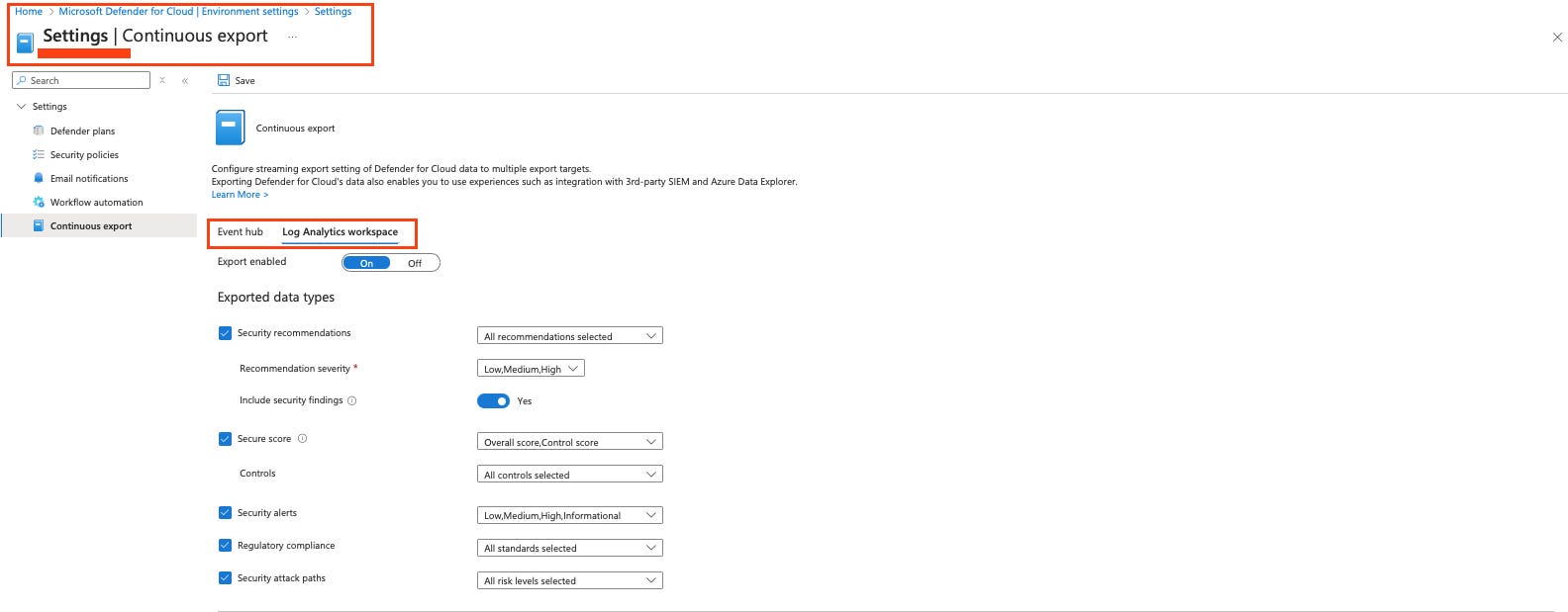 Defender For Cloud - under the hood: Continuous export at scale